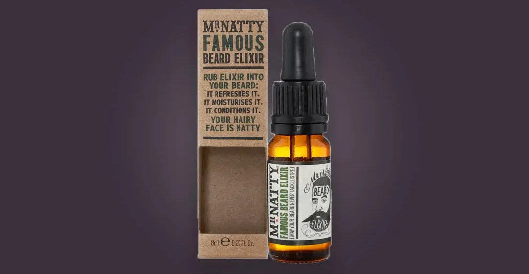 Test av Skäggolja - Mr Natty Beard Elixir - Glamazon